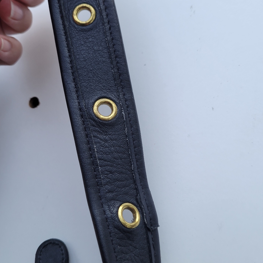 Vintage Coach # 9953 Helen's Legacy Black Leather Buc… - Gem